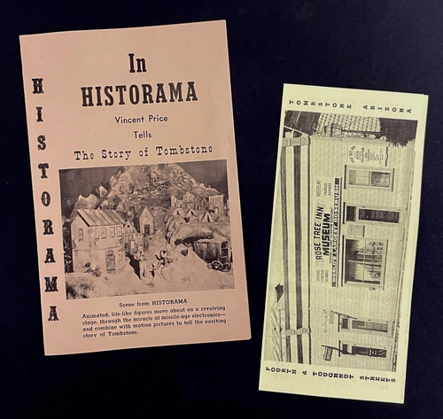 1990s Tombstone Arizona State Park Historama Rose Tree Vintage Travel ...