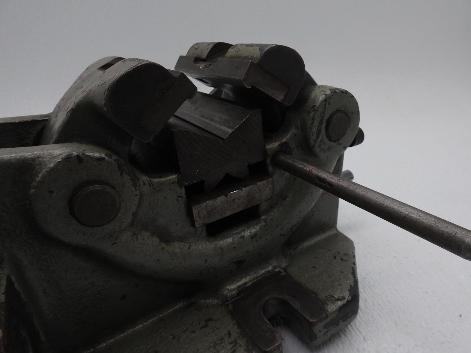 4" HORIZONTAL/VERTICAL Bison Round Stock Vise | eBay