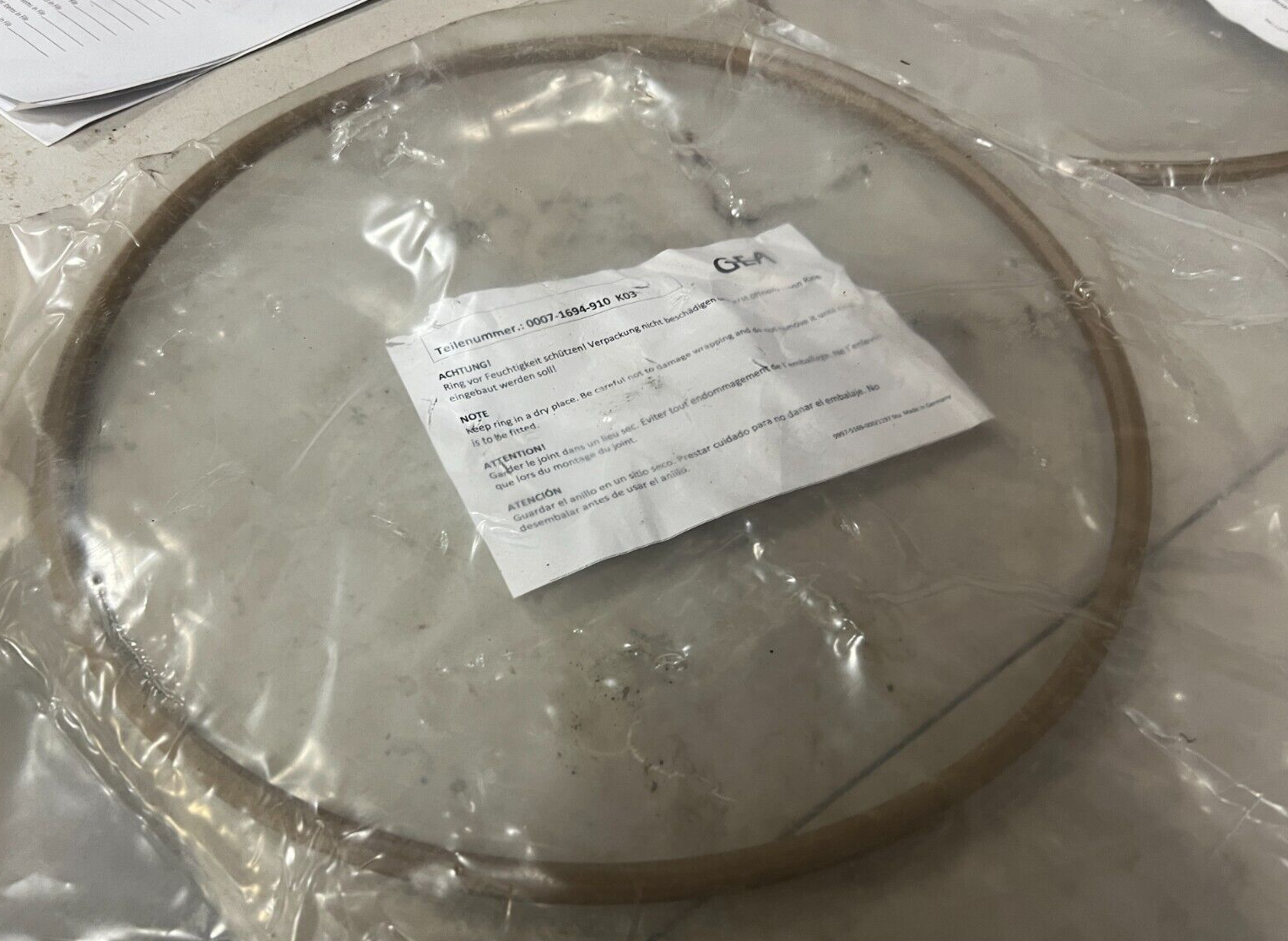 (QTY 1) GEA Westfalia Separator Nylon Ring 0007-1675-910 FAST SHIPPING ...