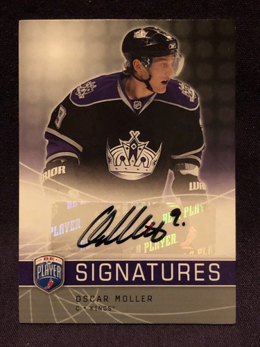 OSCAR MOLLER 2008-09 Upper Deck Be a Player Signatures Auto Autograph # ...