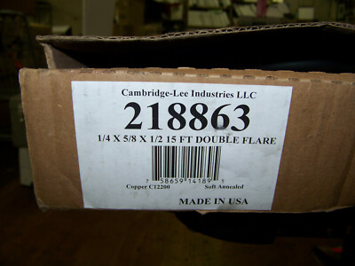 Cambridge Lee Ind Line Set Copper Ebay