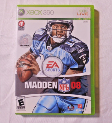 Madden NFL 08 Game Microsoft Xbox 360 Football 2008 EA Sports | eBay