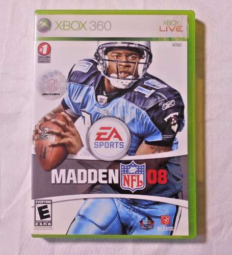 Madden NFL 08 Game Microsoft Xbox 360 Football 2008 EA Sports | eBay