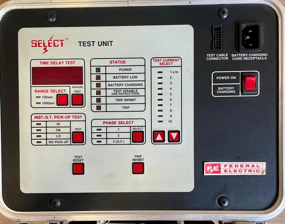 Federal Electric Select Test Unit Breaker Trip Unit Test Kit | eBay