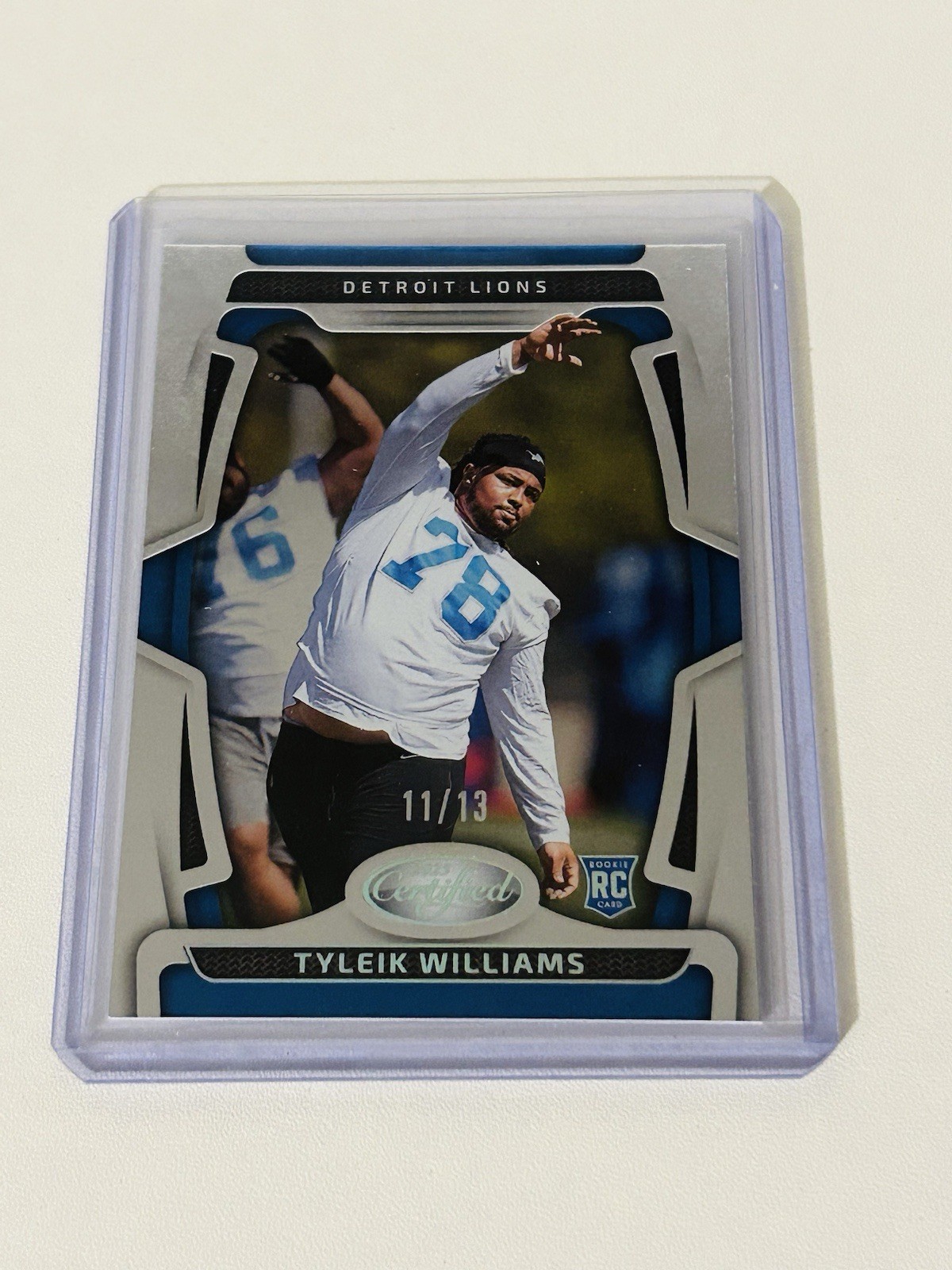 2025 Certified #127 Tyleik Williams Silver FOTL /13 RC 🔥 | eBay