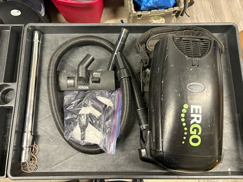 Atrix Ergo Backpack Vacuum Cleaner W/Carpet head ~ Model VACBP-1 | eBay