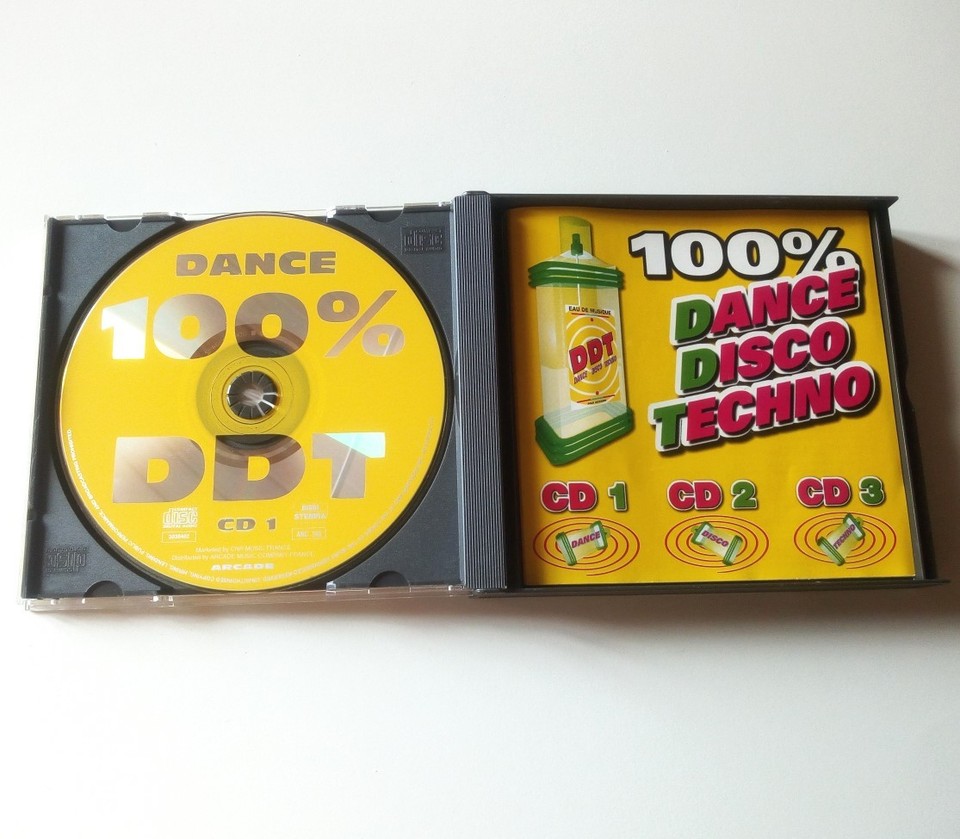 Compilation - 100% Dance Disco Techno - 3 CD - 1997 - Arcade France | eBay