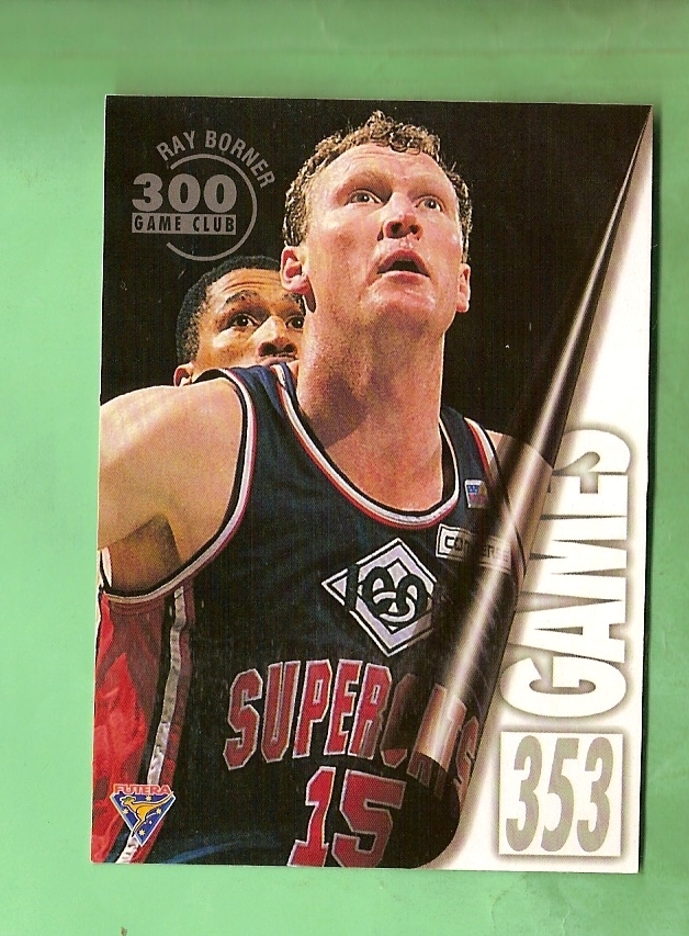 1995 FUTERA AUST.BASKETBALL 300 GAME CLUB CARD GC7 RAY BORNER | eBay