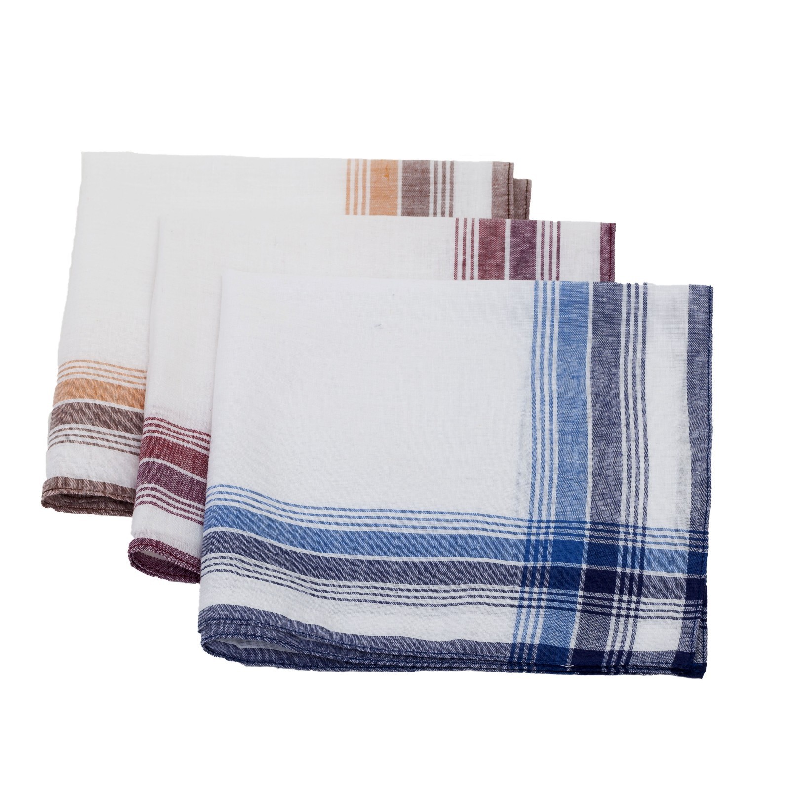 100% COTTON HANDKERCHIEFS HANKIES HANKYS MENS Quality Gift of 3/7/12 ...