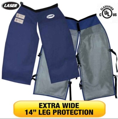 Chainsaw Safety Chaps 36" length 14" wide Class C ASTM F1897 Made in ...