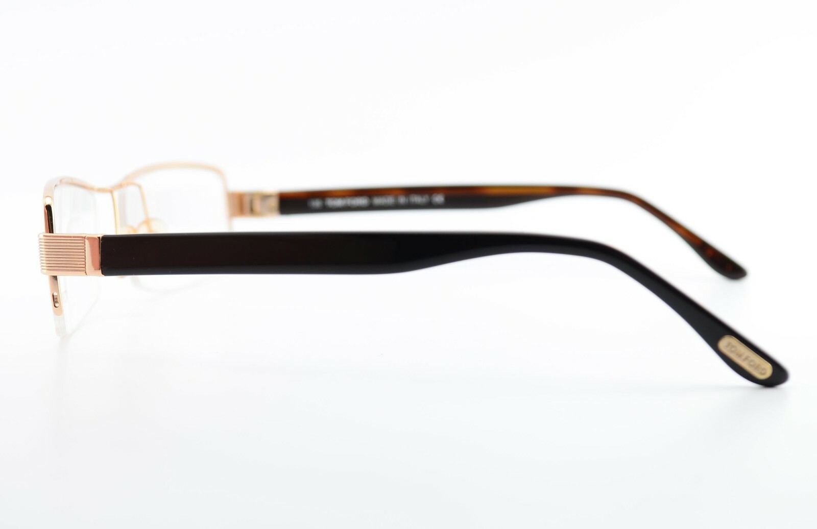 Tom Ford Glasses Frame Tf 5093 772 55 18 135 Square Half Rim Gold ...