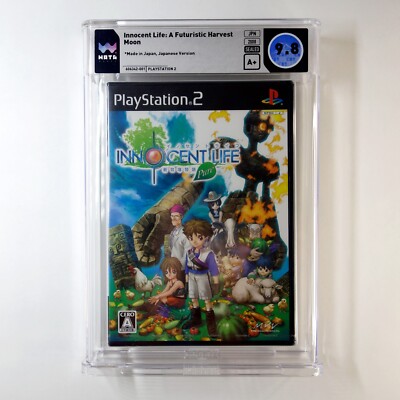 WATA 9.8 A+ Innocent Life A Futuristic Harvest Moon Japan for PS2 (VGA ...