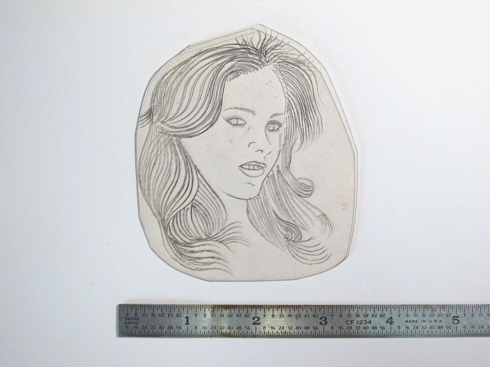 vtg 1960s 1970s Tattoo Flash acetate stencil Hick Chick WMN1 | eBay