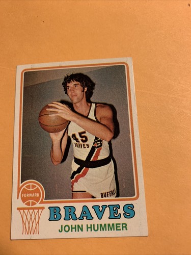#52 John Hummer 1973-74 Topps Cb14 buffalo braves | eBay