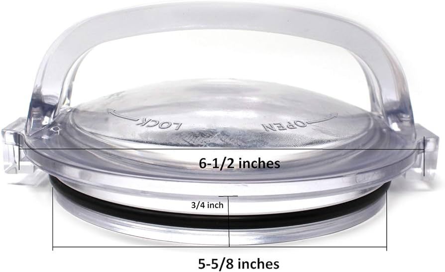 SP1516 Hayward Trap Body Assembly w/Lid, Oring, Basket for Hayward ...