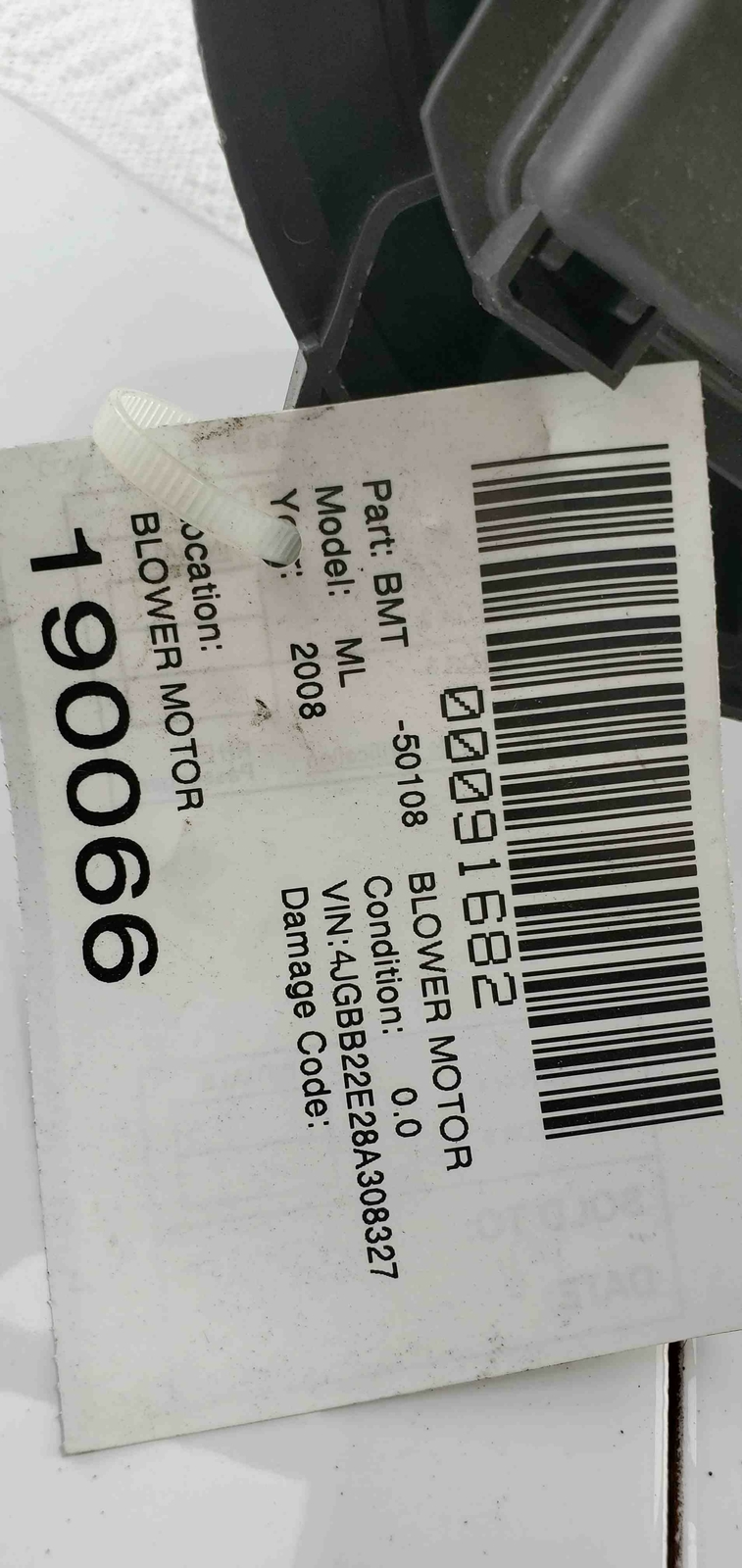 2006-2011 2008 Mercedes-Benz ML320 W164 Blower Motor Small Crack ...