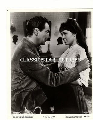 Q889a Robert Taylor Maggie Pierce Cattle King 1963 8 x 10 vintage ...