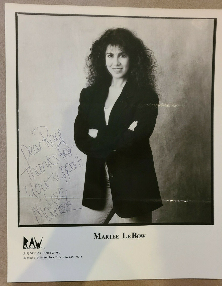 Singer Martee Lebow - Signed Celebrity Autograph - Crimes of the Heart ...