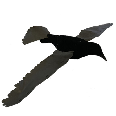Proflap Flying Crow Decoys x2 Flocked Realistic Flapping Wings | eBay