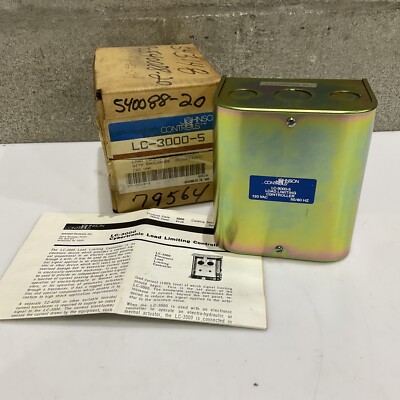 JOHNSON CONTROLS LC-3000-5 P0540088-0020 LOAD LIMITING CONTROLLER ...