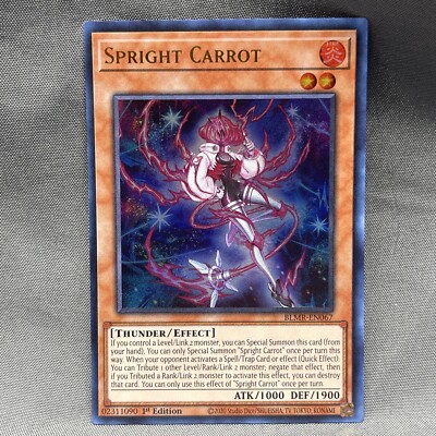 BLMR-EN067 Spright Carrot Ultra Rare 1st Edition YuGiOh Card | eBay
