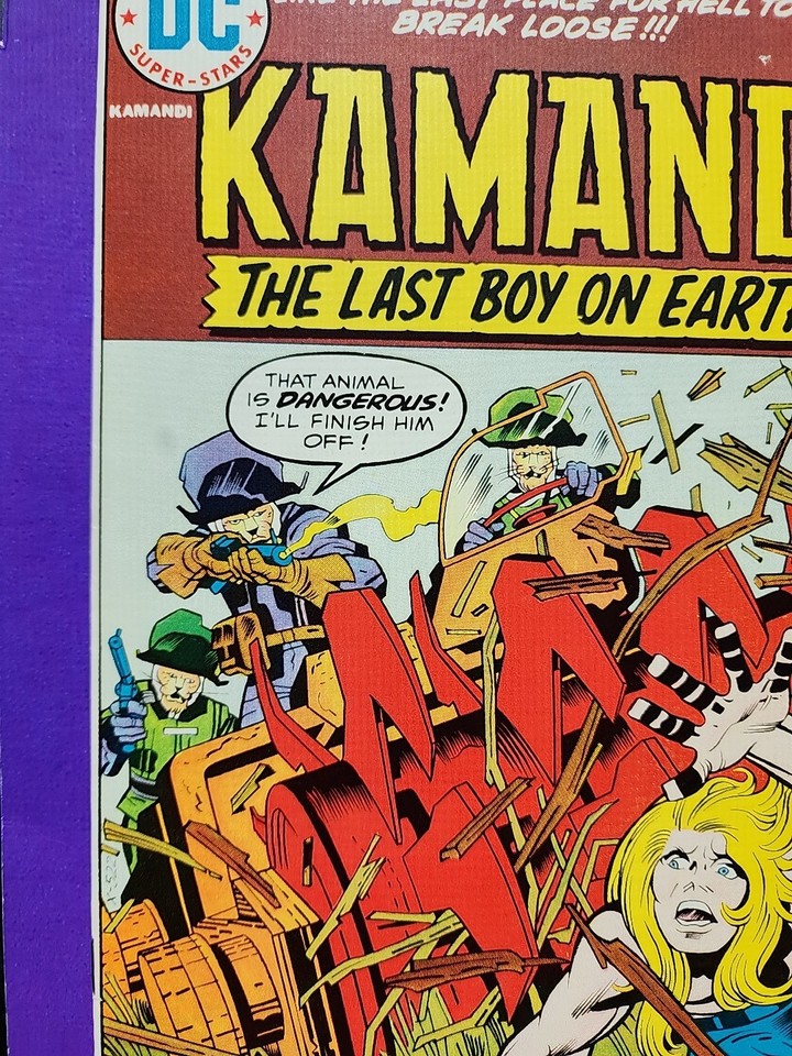 KAMANDI THE LAST BOY ON EARTH #26 NM- 9.2 HIGH GRADE BRONZE AGE DC | eBay