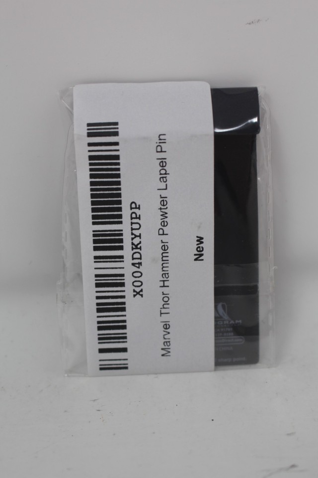 Marvel Thor Hammer Mjollnir Pewter Lapel Pin | eBay