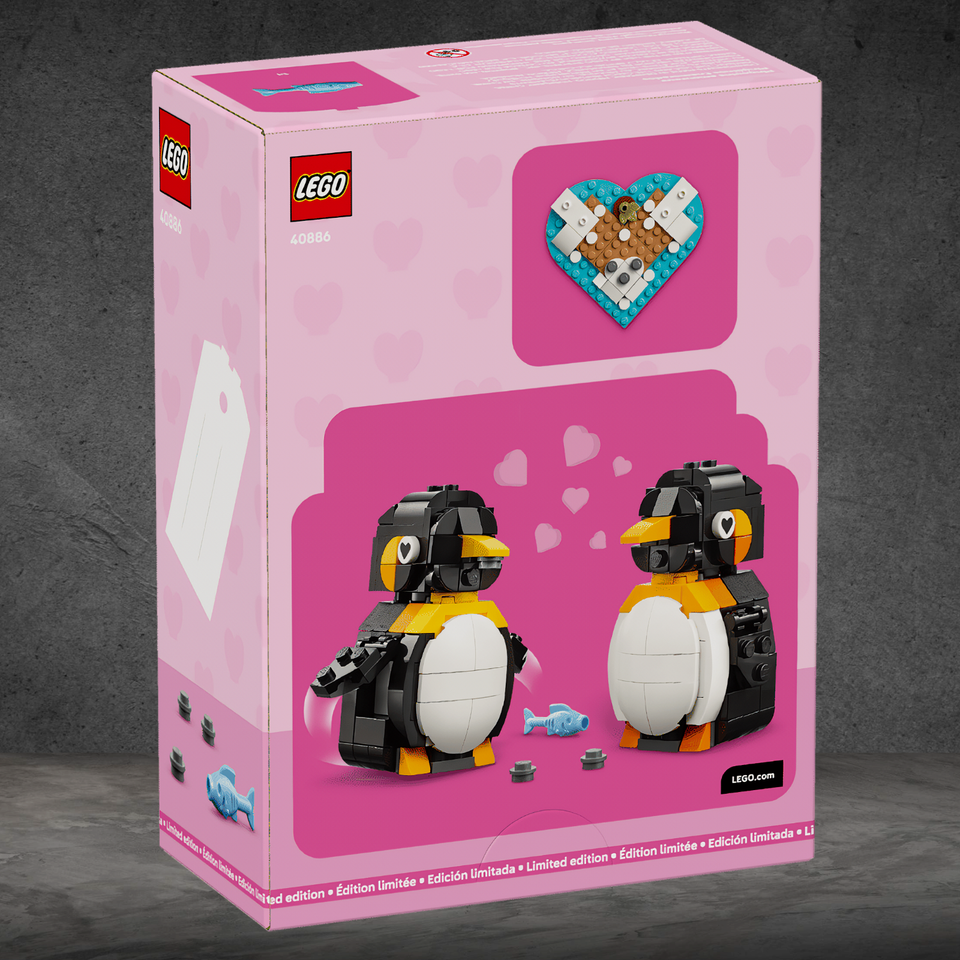 Lego 40886 Penguins in Love Set-Rare Valentine’s Day Lot-Holiday ...