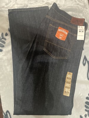 Dockers Wear Collection 5 Pocket New Retail 58.00 Jeans Straight Blue W ...