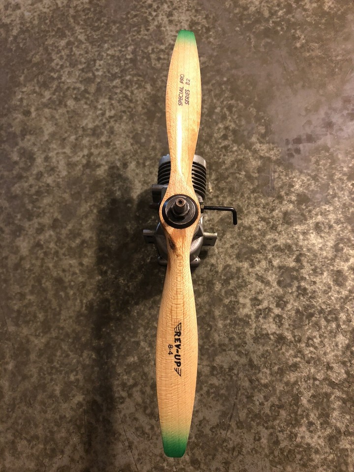 Vintage Super Tigre G 19 RC Control Line Engine original box with ...