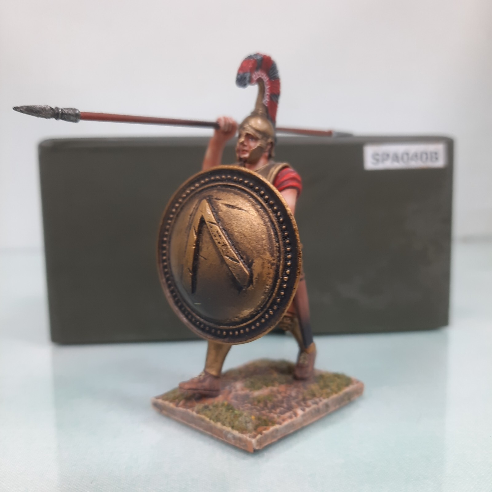 THOMAS GUNN ANCIENT GREEKS & PERSIANS SPA040B SPARTAN ADVANCING LAMBDA ...