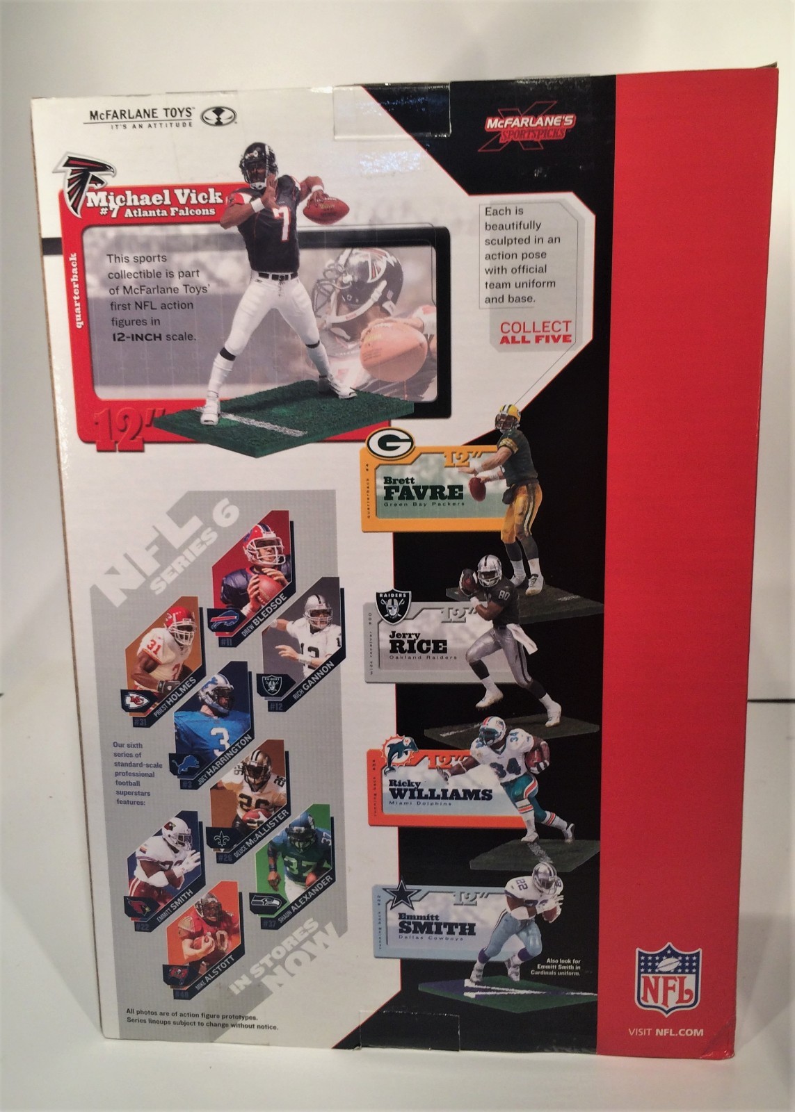 Atlanta Falcons Michael Vick McFarlane NFL Series 12" Figure | eBay