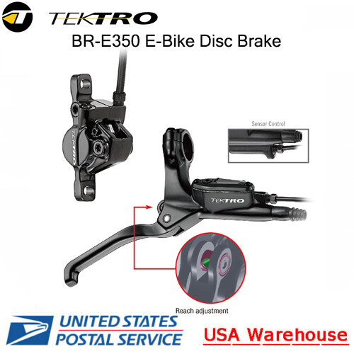 Tektro HD-E350 E-bike Brake 900/1850mm Electric Power Control Hydraulic ...