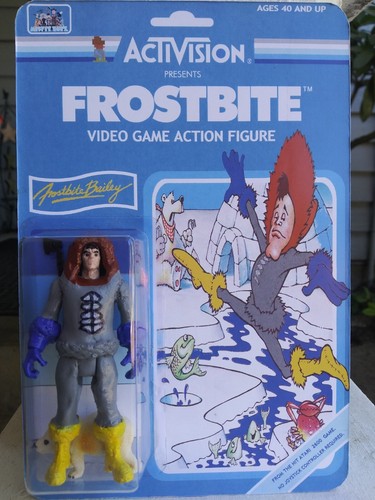 custom action figures 3.75 Frostbite Atari 2600 Edition Frosbite Bailey ...
