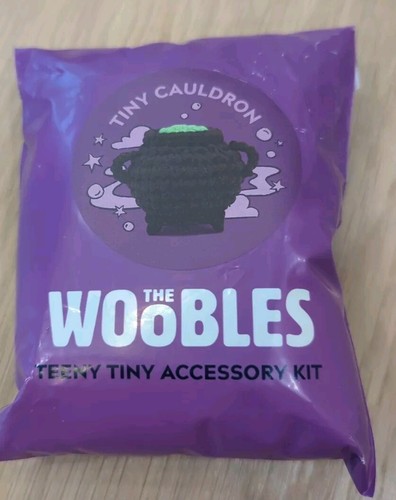 The Woobles Halloween Crochet Kit Cauldron,Teeny Tiny Accessory LTD ...