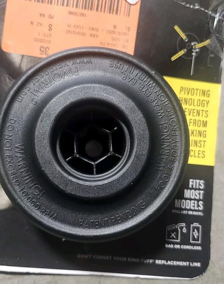 Pivotrim Fixed Line Trimmer Head Replacement RINO TUFF weed wacker | eBay