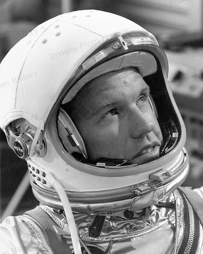 8x10 Print NASA Astronaut L. Gordon Cooper Mercury-Atlas 9 Faith 7 1963 ...