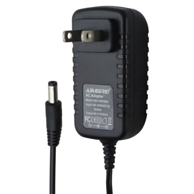 AbleGrid 6V/1A AC Adapter (ANU-060100A) - Black | eBay