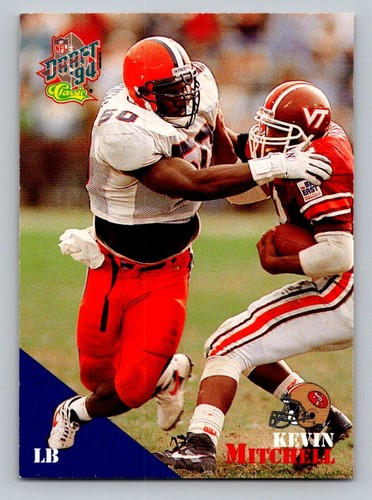1994 Classic NFL Draft Kevin Mitchell #67 San Francisco 49ers | eBay