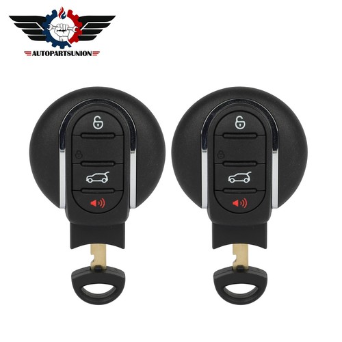 2X for Mini Cooper 2015 2016 2017-2019 Keyless Entry Remote Control Key ...