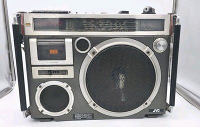 JVC RC-550JW Boombox Ghettoblaster Radio Cassette Recorder Vintage EL ...