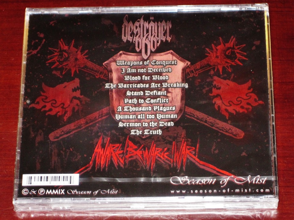 Destroyer 666: Defiance CD 2009 Season Of Mist Records USA SOM 204 NEW ...