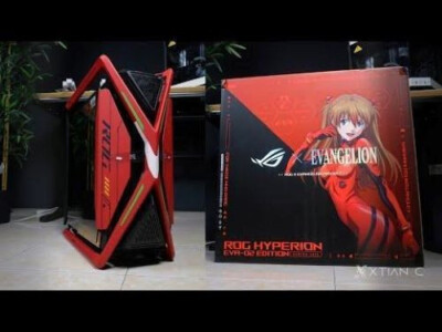 ASUS Rog Hyperion EVA-02 Edition Gaming PC CASE limited EVANGELION ...