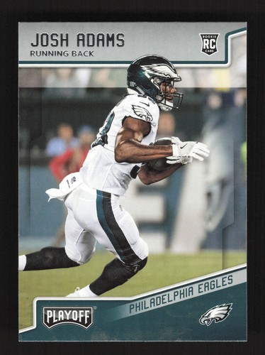 2018 Panini Playoff Josh Adams RC #296 Philadelphia Eagles | eBay