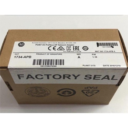 1734-APB POINT I/O Profibus-DP Network Adapter New AB Factory Sealed US ...