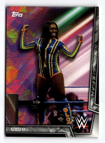 2018 Topps WWE Women's Division Naomi 20 Pro Wrestling Card Trinity ...