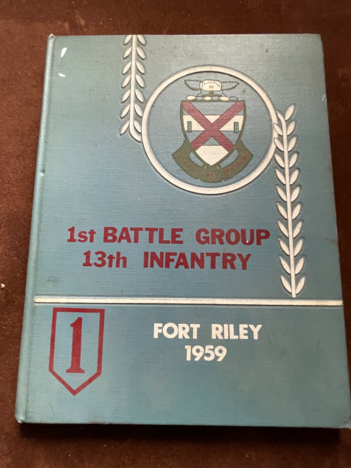 1959 Fort Riley Kansas Yearbook:1st Battle Group 13th Infantry | eBay