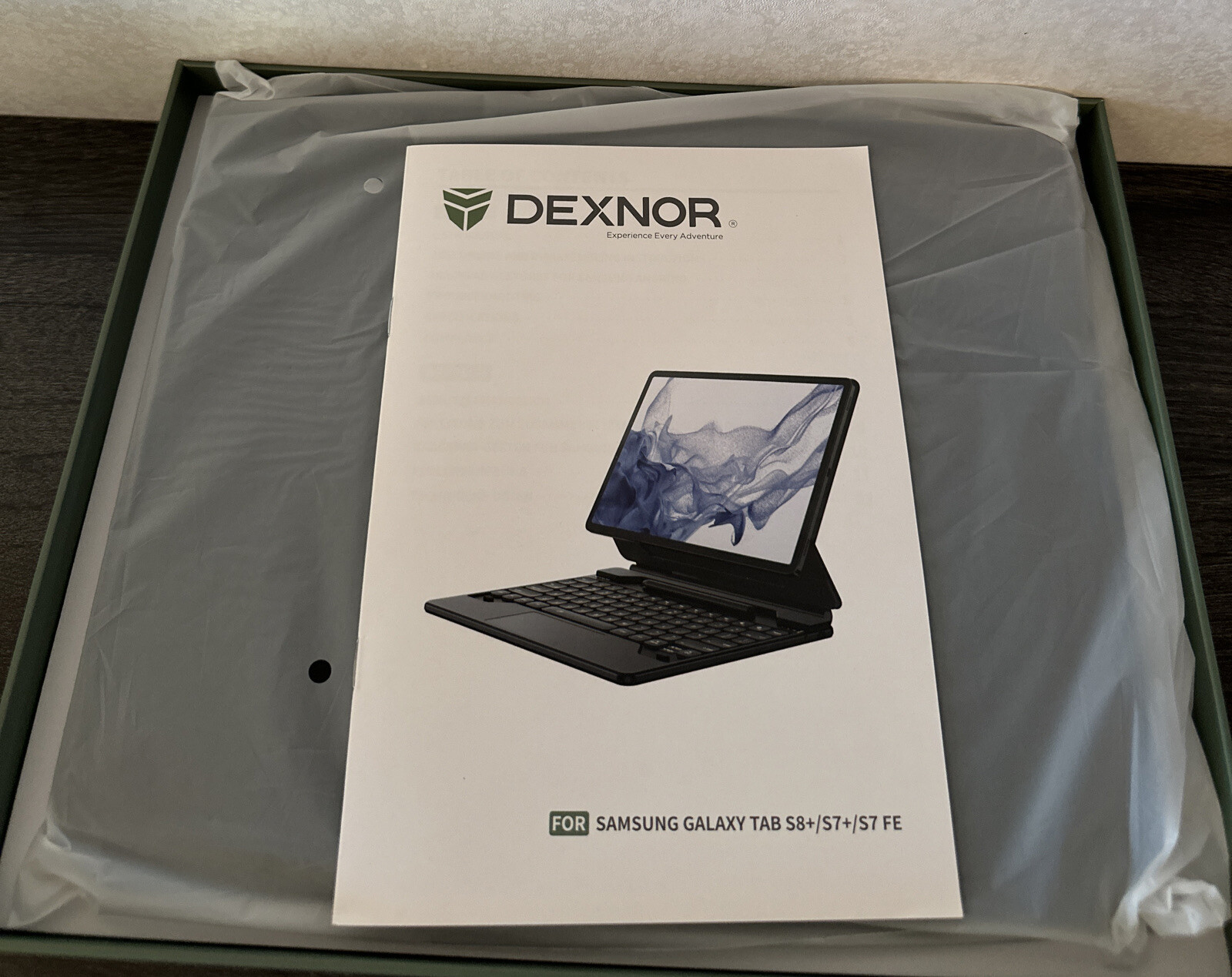 Dexnor+DK001+Keyboard+For+Samsung+Galaxy+Tab+S8+S7+S7+FE+DEX-T0064 for ...