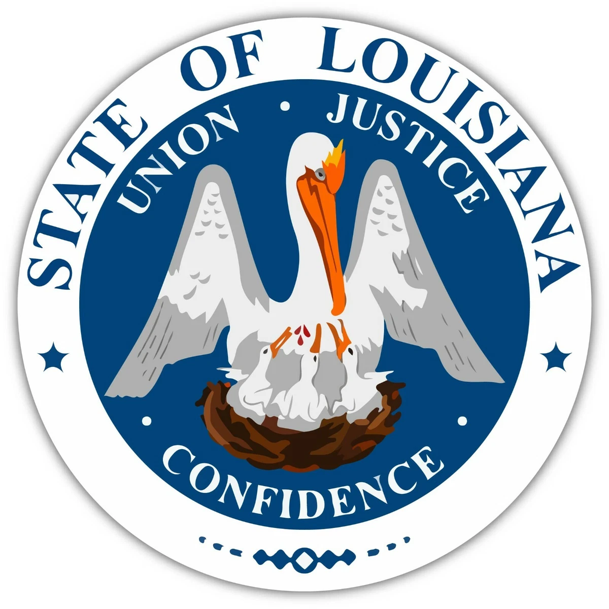 Official Louisiana State Seal