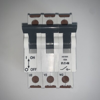 MEM Eaton 100 Amp Main Switch 100A Triple Pole TP 3P Memshield 2 MS1003 ...